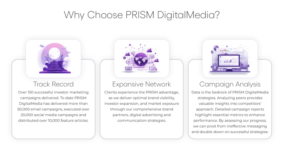 PRISM DigitalMedia: Pioneering Connectivity in Capital Markets - Prism ...