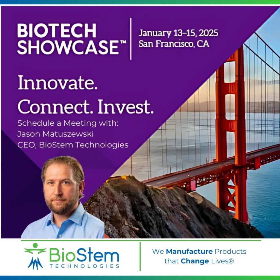 BioStem Technologies CEO to Present at Biotech Showcase 2025